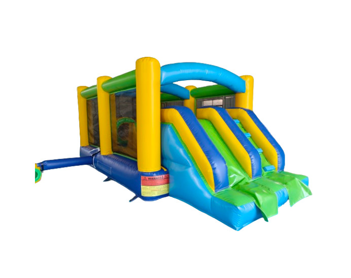 Digital Printing Inflatable Obstacle Courses Combo PVC Commercial ...